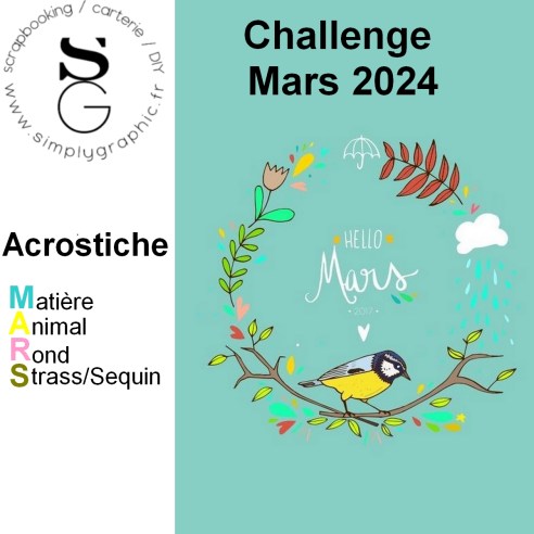 Simply Graphic: Le challenge de Mars 2024 – Acrostiche – jeux de mains ...